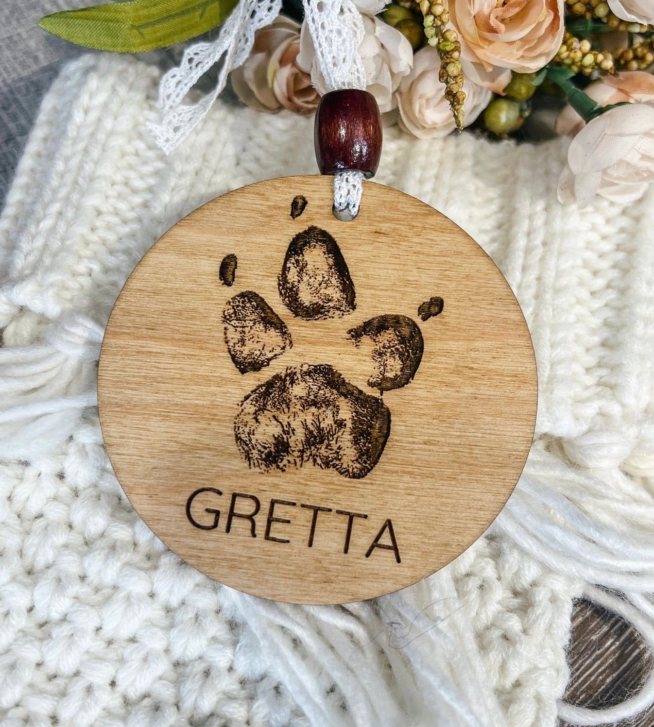 Engraved Custom Paw Print Keepsake – C'est L'Evi
